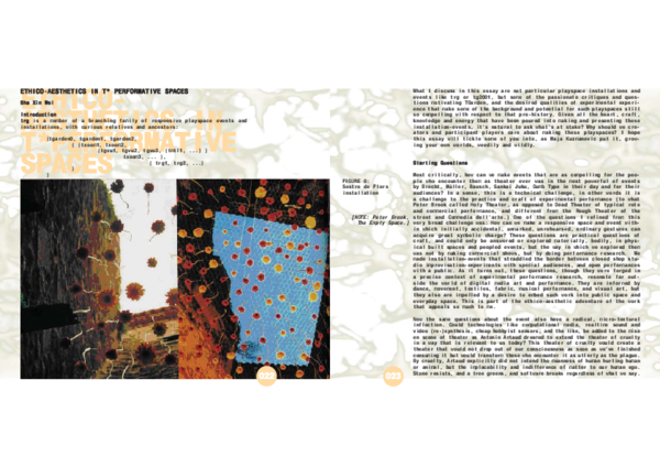 (PDF) Ethico-aesthetics T* performative spaces