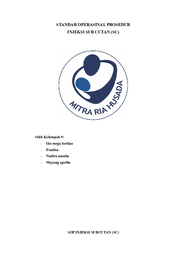 (DOC) SOP INJEKSI SUBKUTAN ( SC ).doc