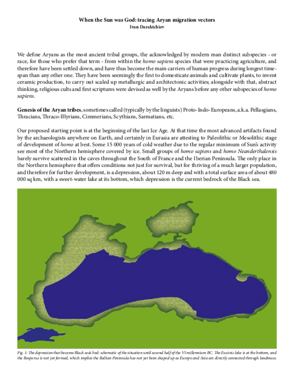 When the Sun was God: tracing Aryan migration vectors