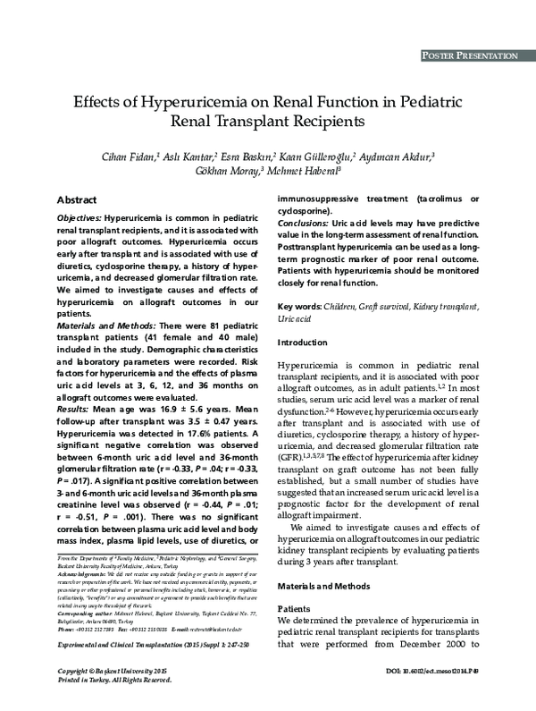 (PDF) Effects of hyperuricemia.pdf