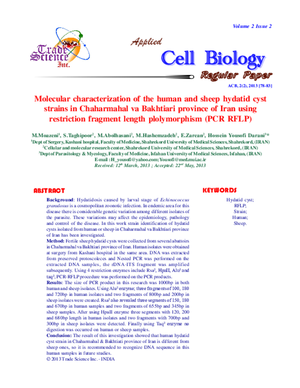 (PDF) Applied Biology