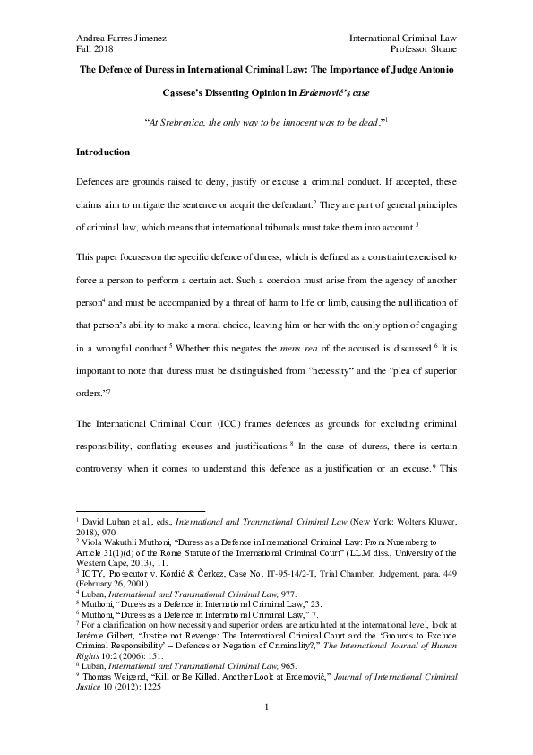 (PDF) The Defence of Duress.pdf