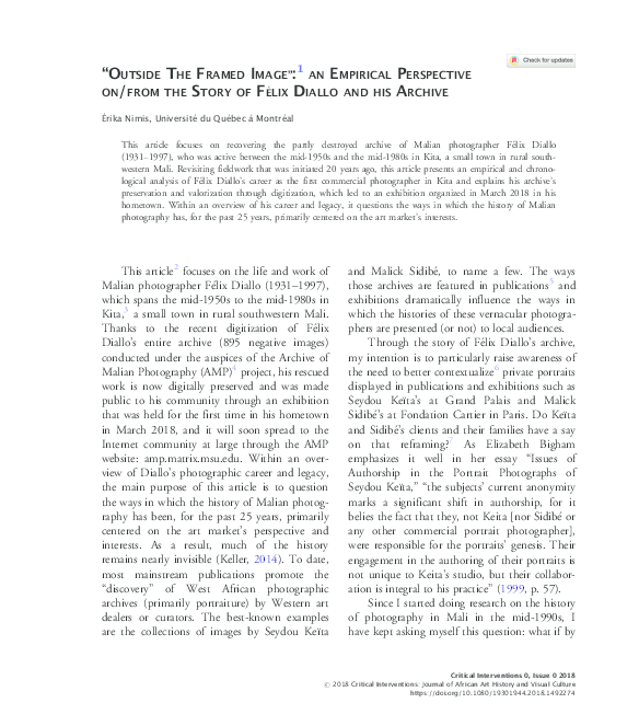 (PDF) “Outside The Framed Image”: An Empirical Perspective On/From The ...
