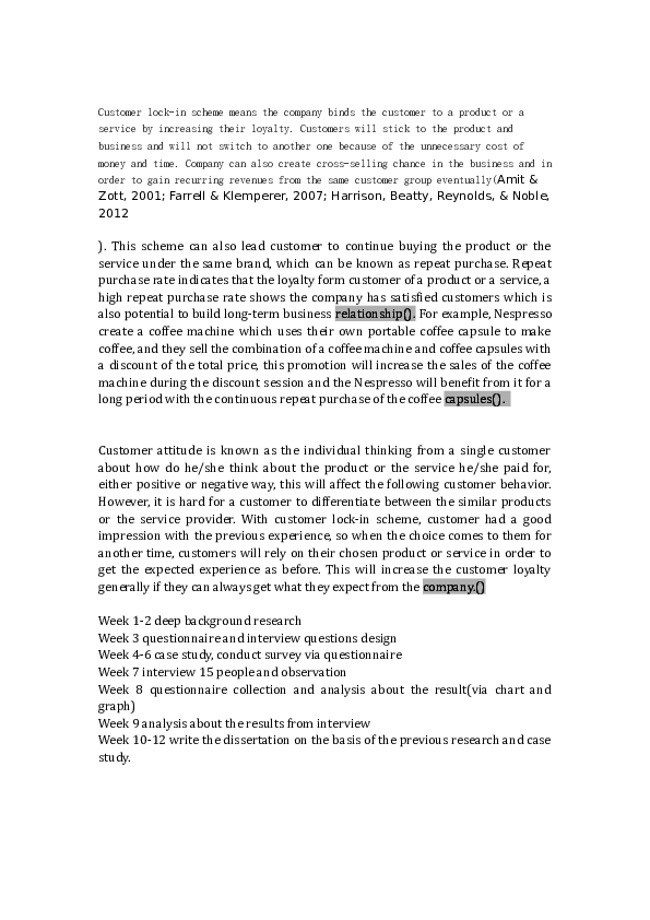 (DOC) Customer lock-in scheme | Isabella Cai - Academia.edu