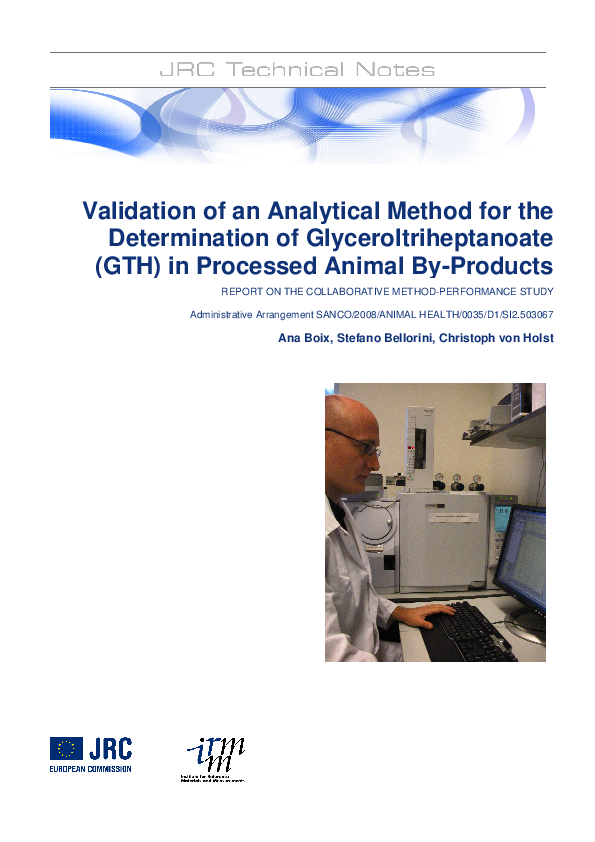 (PDF) Validation of an analytical method for the determination of carbadox and olaquindox in ...