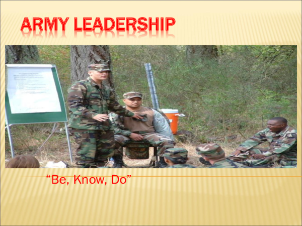 (PPT) MILITARY LEADERSHIP