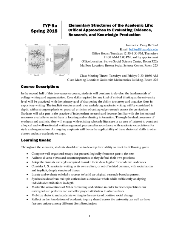 (PDF) Elementary Structures of the Academic Life II: Critical ...