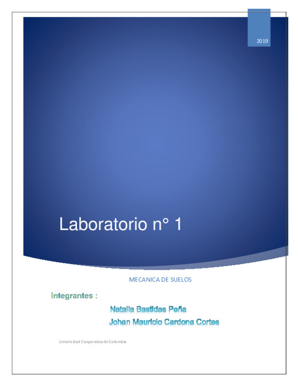 (PDF) Laboratorio1 (Contenido de Humedad y gravedad ).pdf