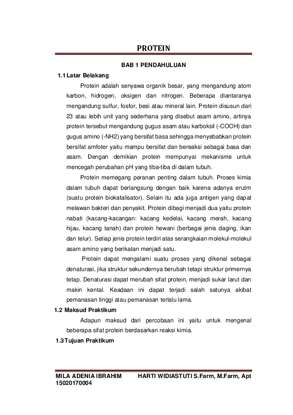 (DOC) Laporan PROTEIN.docx