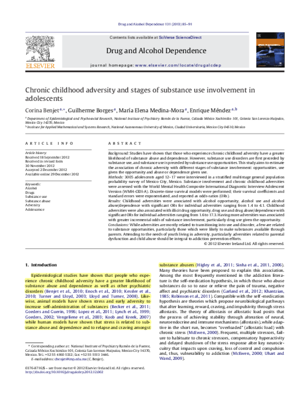 (PDF) Chronic childhood adversity and stages of substance use.pdf