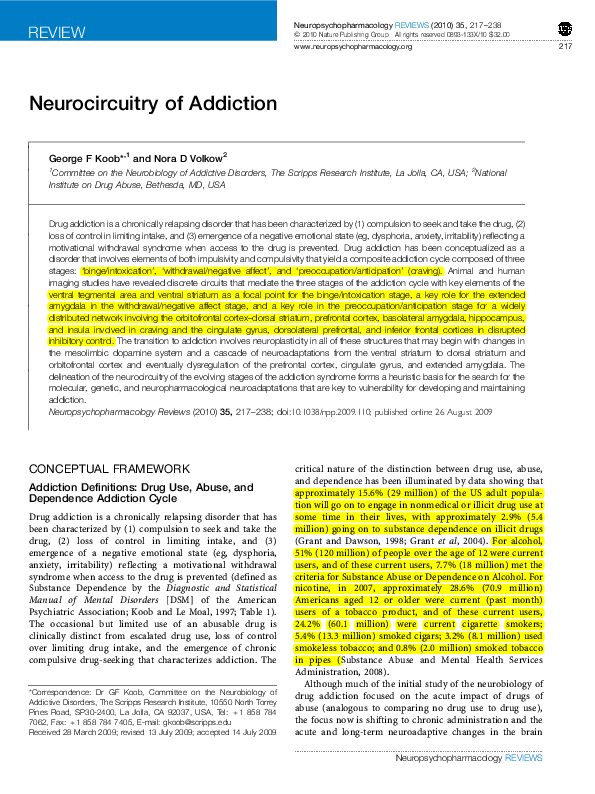 (PDF) Neurocircuitry of addiction.pdf
