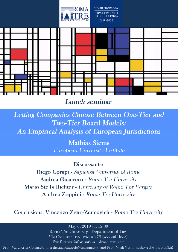 (PDF) Letting Companies Choose Between One-Tier and Two-Tier Board ...