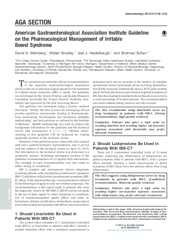 (PDF) AGA SECTION American Gastroenterological Association Institute ...