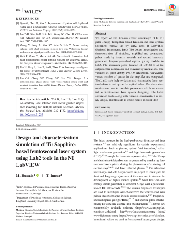 (PDF) Design and characterization simulation of Ti saapphire MOP_2018.pdf