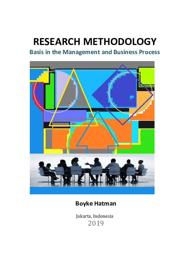 (PDF) RESEARCH METHODOLOGY (Basis in the Management and Business Process)