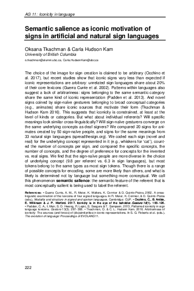 (PDF) Semantic salience as iconic motivation of signs in artificial and ...