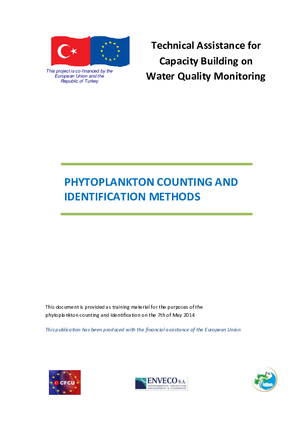 (PDF) Technical Assistance for Capacity Building on Water Quality ...