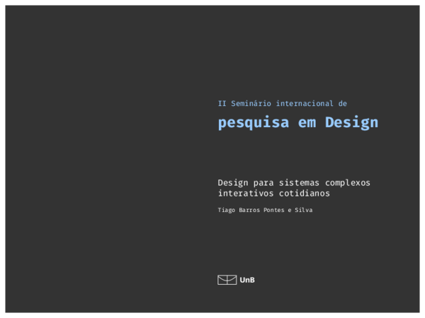 (PDF) Design para sistemas complexos interativos cotidianos