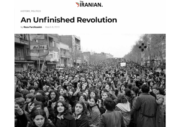 (PDF) An Unfinished Revolution