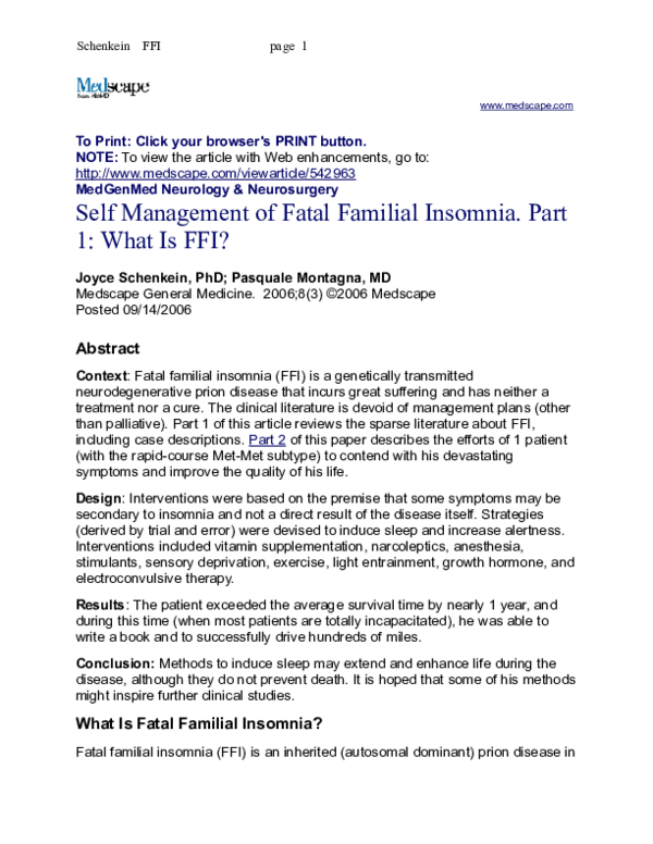 (DOC) self management of FFI