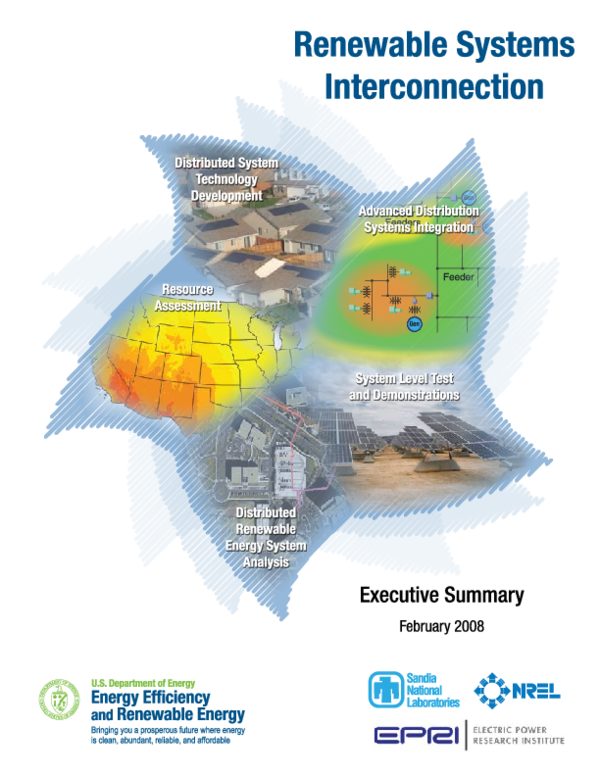 (PDF) Renewable Systems Interconnection: Executive Summary