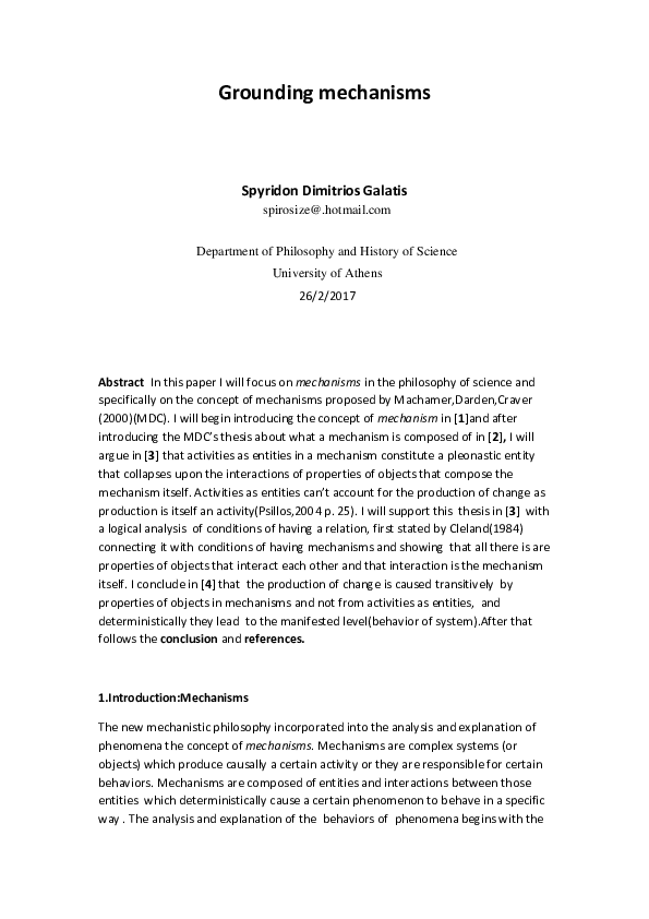 (PDF) Grounding mechanisms (PDF) Grounding mechanisms