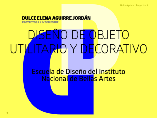 (PDF) Bitácora diseño de objeto utilitario y decorativo