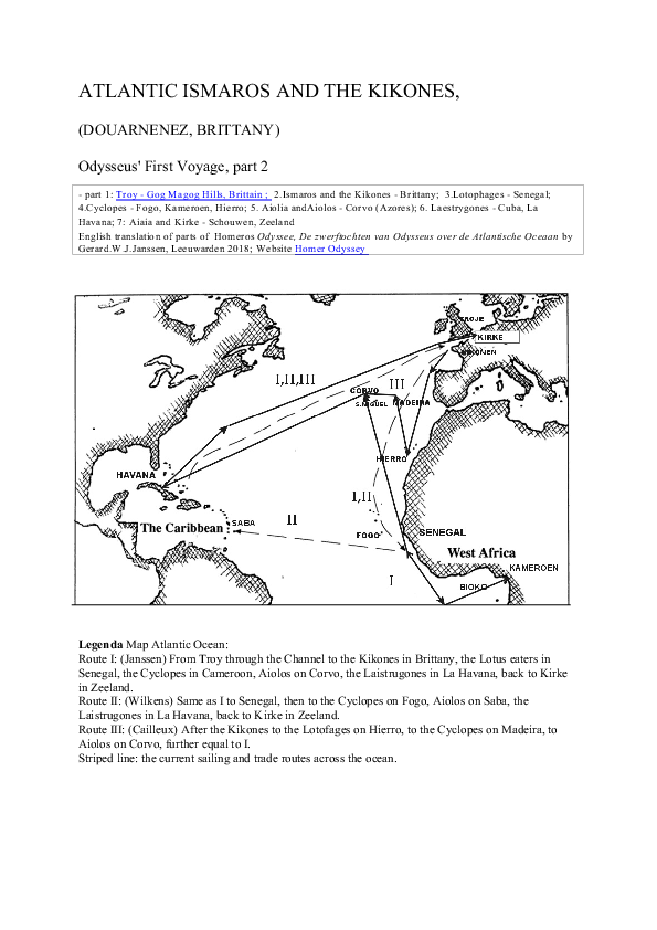 (PDF) ATLANTIC ISMAROS AND THE KIKONES