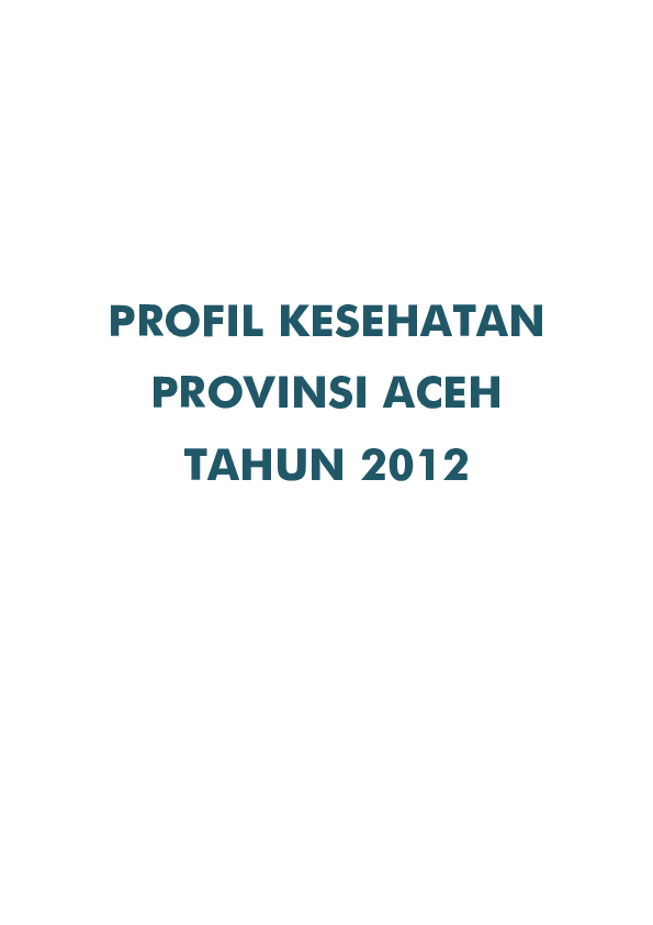 (PDF) Profil Kes Prov.Aceh
