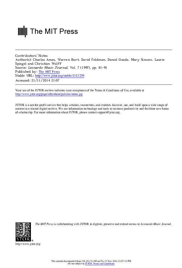 (PDF) An Information-Theory-Based Compositional Model
