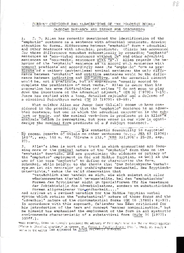 (PDF) CURRENT CRITIQUES AND ELABORATIONS OF THE POLOTSKY MODEL: ONGOING ...