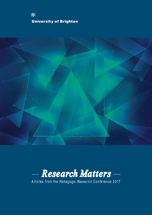 (PDF) Research Matters: Articles from the Pedagogic Research Conference ...