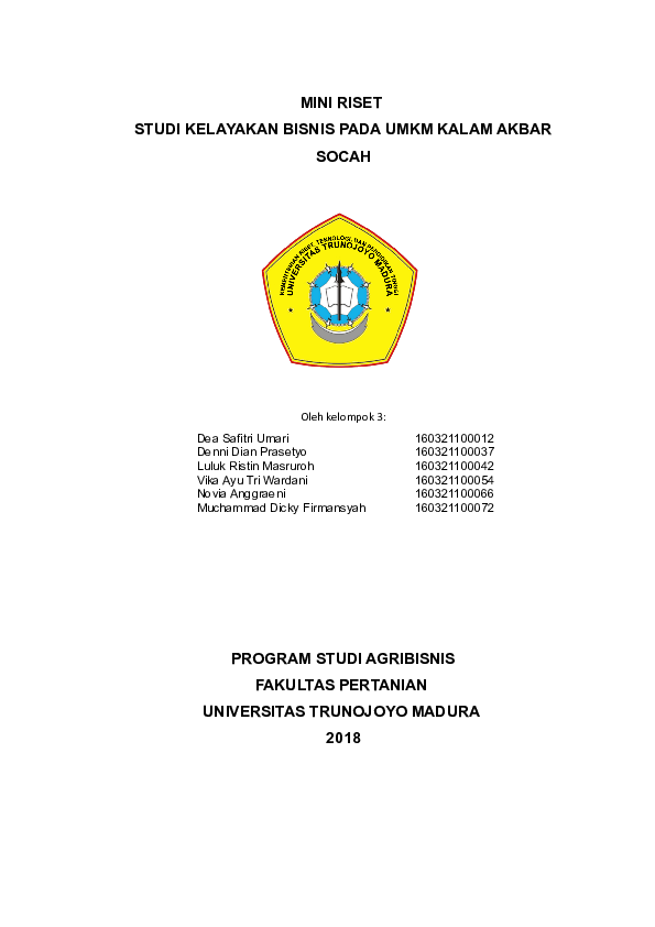 (DOC) MINI RISET Kelompok 3 Fix.doc | vika ayu - Academia.edu