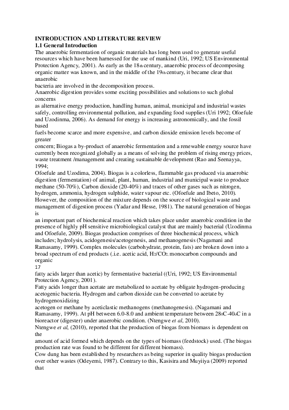 (DOC) PROJECT INTRODUCTION AND LITERATURE REVIEW