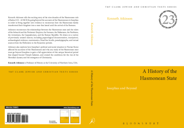 (PDF) Josephus and the Hasmonean Monarchy's Legacy