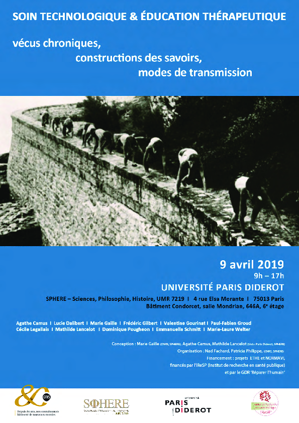 (PDF) Journée d'étude Soin technologique et éducation thérapeutique