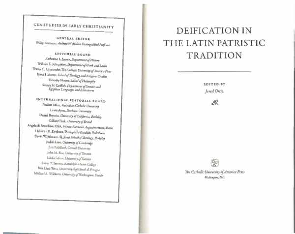 (PDF) Every Happy Man is a God: Deification in Boethius