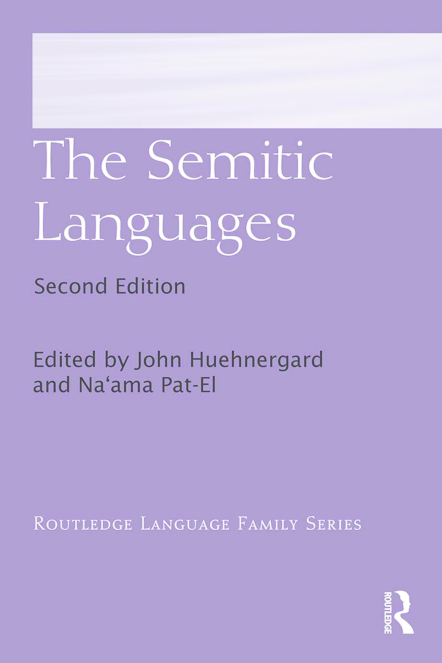 (PDF) 2019 Introduction to the Semitic Languages and Their History