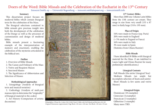 (PDF) Doers of the Word: Bible Missals and the Celebration of the ...