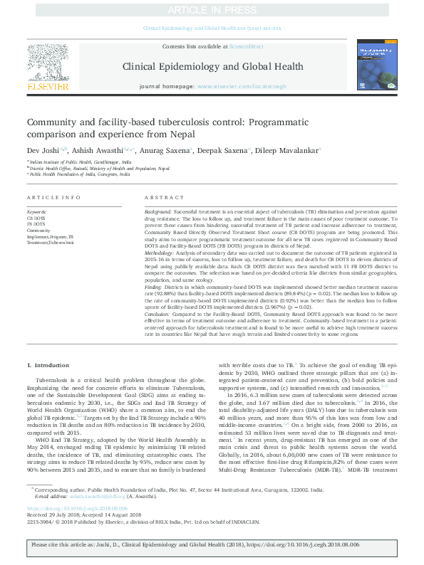 (PDF) CEGH 2018 Nepal