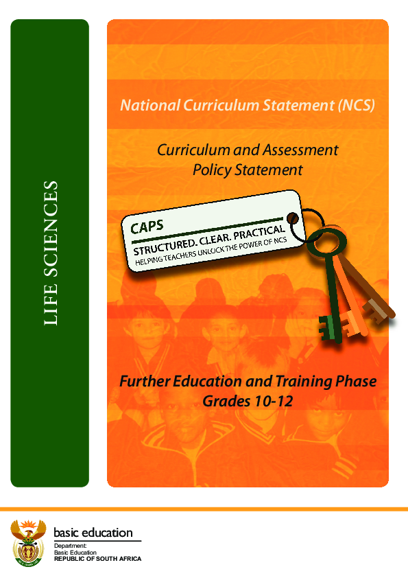 (PDF) National Curriculum Statement (NCS | Joseph Boost - Academia.edu