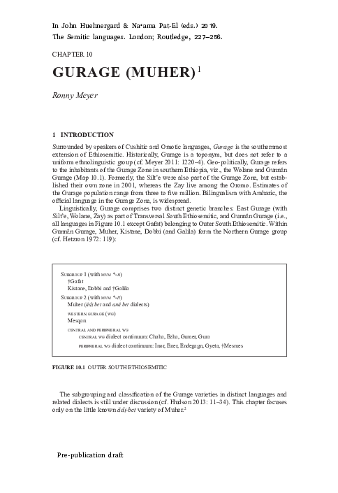 (PDF) Gurage (Muher)
