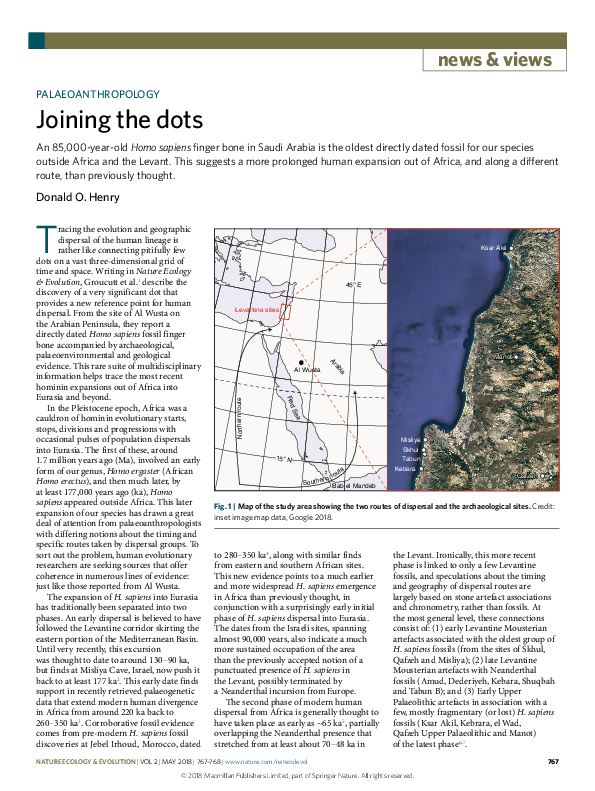 (PDF) Joining the dots