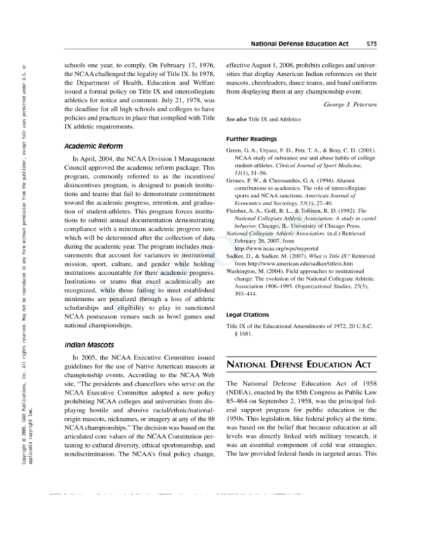 (PDF) National Defense Education Act