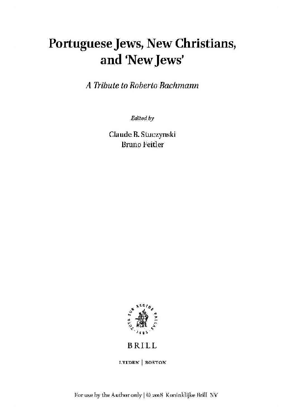 (PDF) New Sources in Portuguese Aljamiado A Collection of Letters ...
