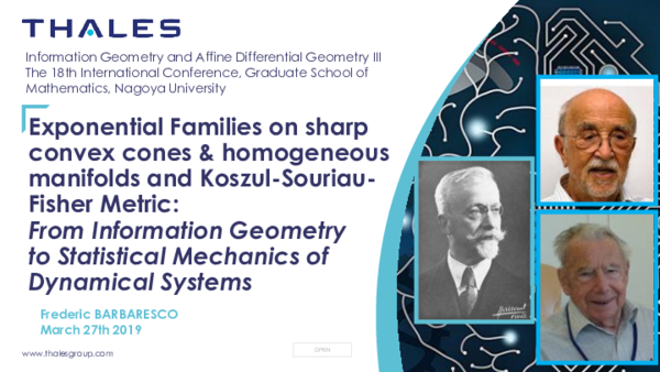 (PDF) Exponential Families on sharp convex cones & homogeneous ...