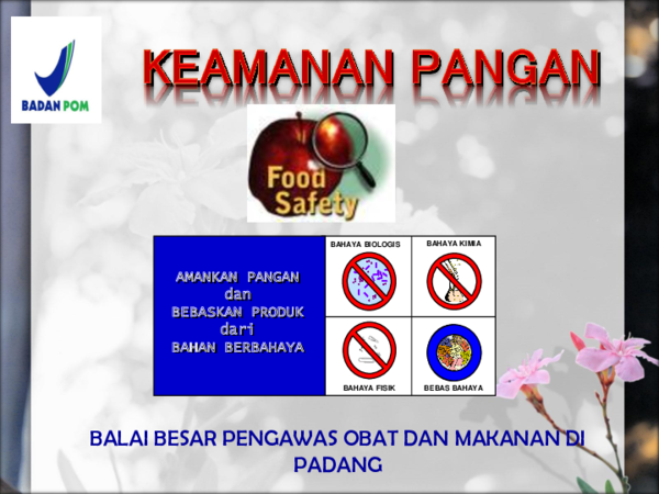 (PPT) Keamanan-pangan