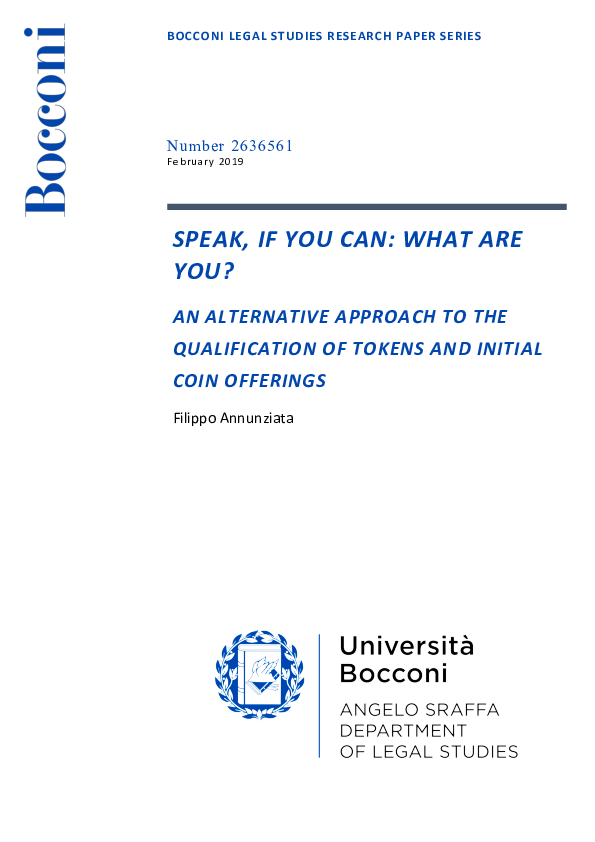 (PDF) Speak, If You Can: What Are You ? An Alternative Approach to the ...