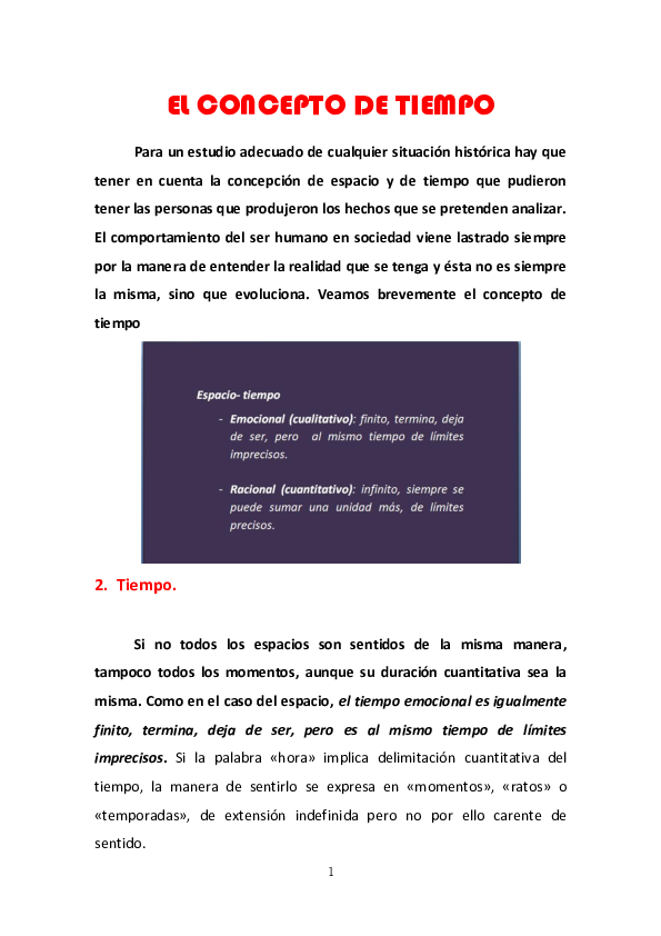 (PDF) EL CONCEPTO DE TIEMPO