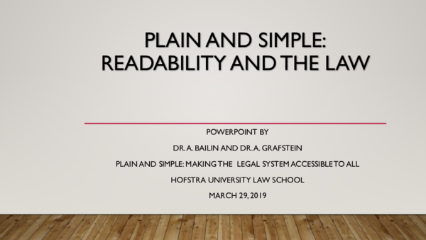 (PPT) Plain and Simple | Alan Bailin - Academia.edu